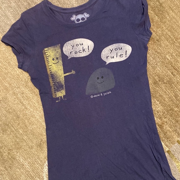 David & Goliath | Tops | David Goliath Vintage You Rock You Rule Tshirt ...